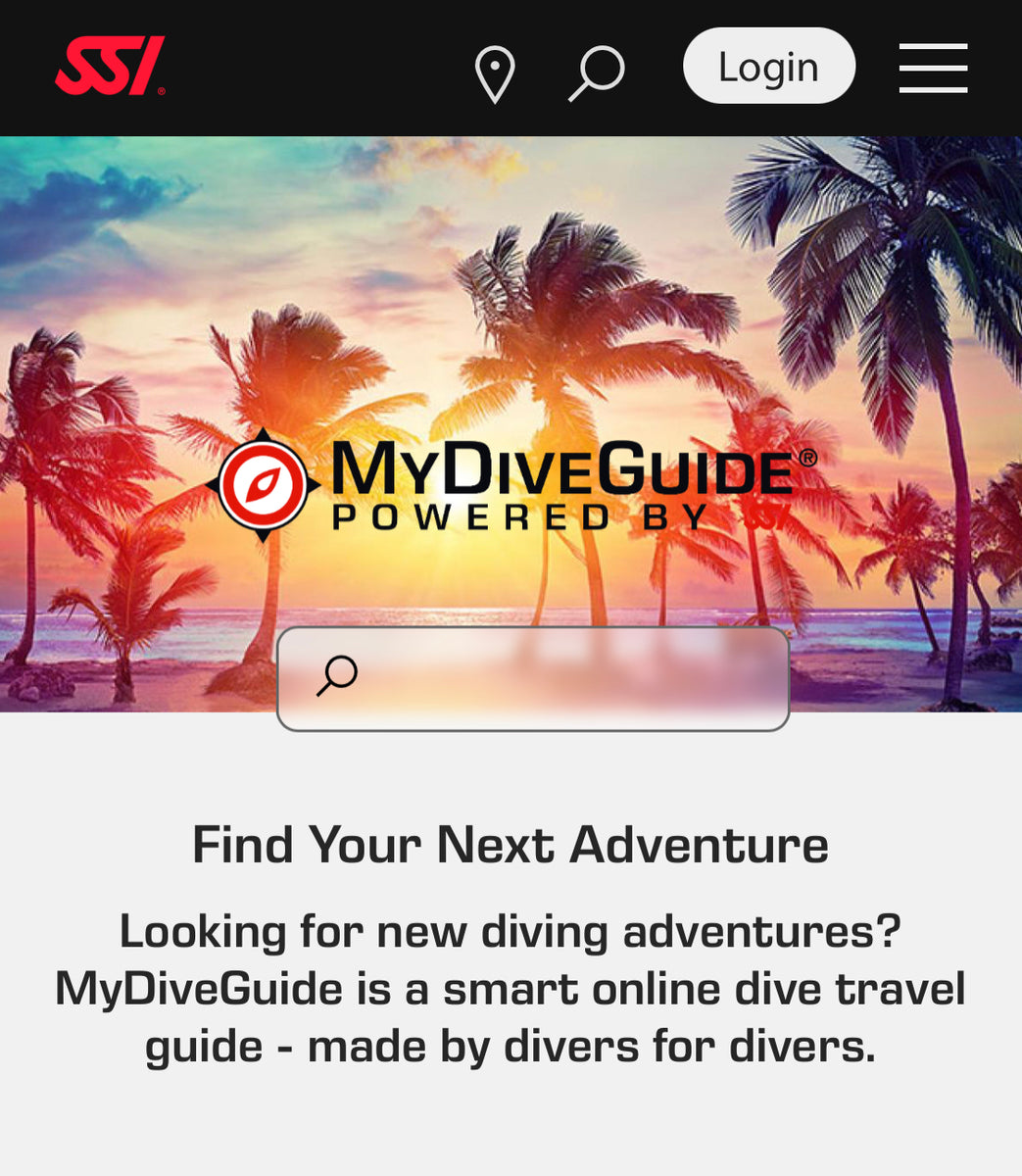 SSI MyDiveGuide: Find Your Next Adventure Beneath the Waves– Tank'd Pro ...
